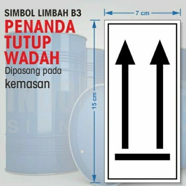 Jual STIKER LABEL SIMBOL PENANDA TUTUP WADAH LIMBAH B3 - Kota Semarang ...