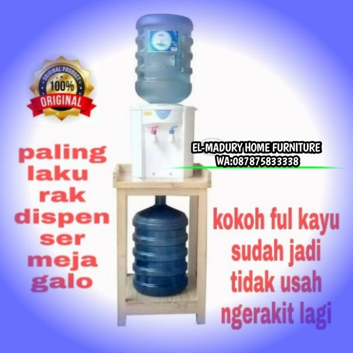 Jual meja dispenser kayu jati belanda - Kota Tangerang - El-madury home ...
