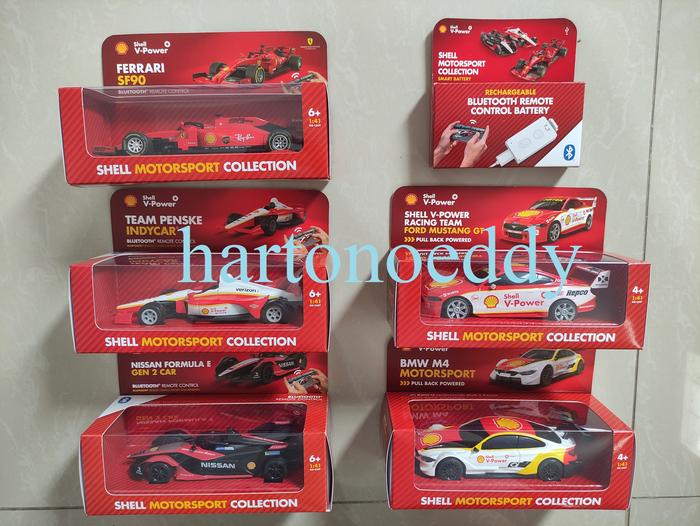 Jual Shell Motorsport Collection Bluetooth Remote Control RC Set Die ...
