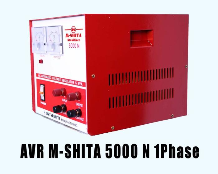 Jual Stabilizer AC Automatic Voltage Regulator 5000 VA M-Shita AVR ...