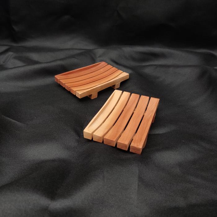 Jual Wadah Sabun Tempat Sabun Batang Kayu Display Tray Soap Kotak ...