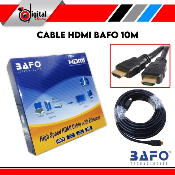 Jual CABLE HDMI BAFO 10M - Jakarta Pusat - DigitalStore86 | Tokopedia