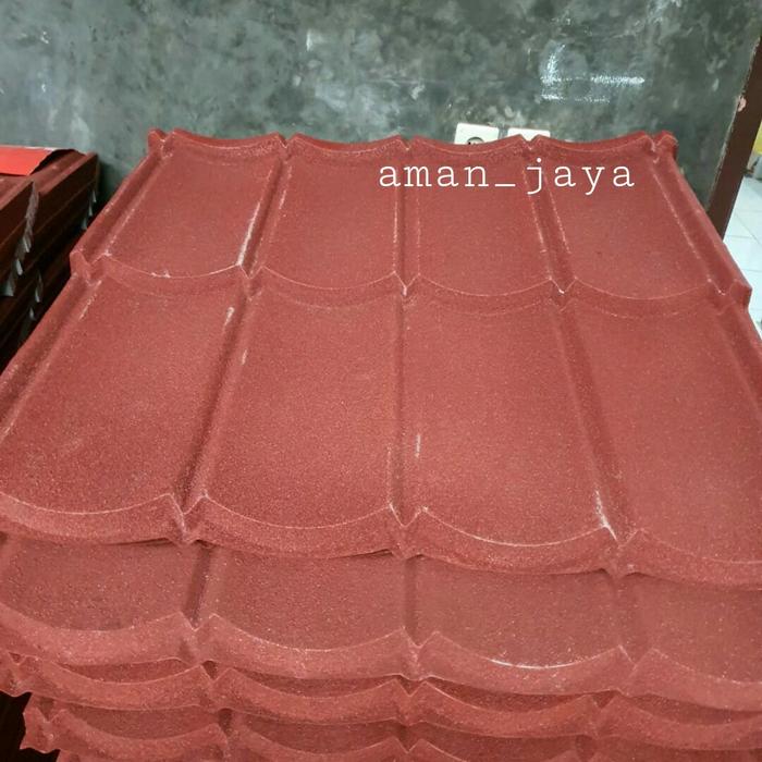 Jual GENTENG METAL MERAH / GMP / GENTENG METAL PASIR - Kota Depok ...