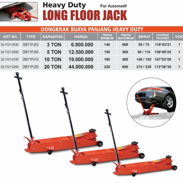 Jual Dongkrak Buaya Heavy Duty 10 Ton Dongkrak Bajul Panjang 10T 10Ton ...