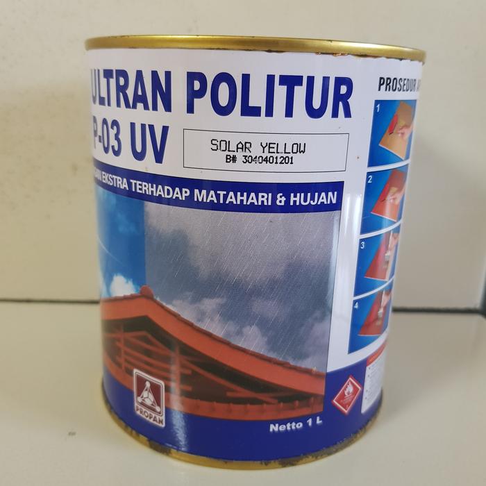 Jual CAT PROPAN ULTRAN POLITUR P-03 UV SOLAR YELLOW - Jakarta Selatan ...