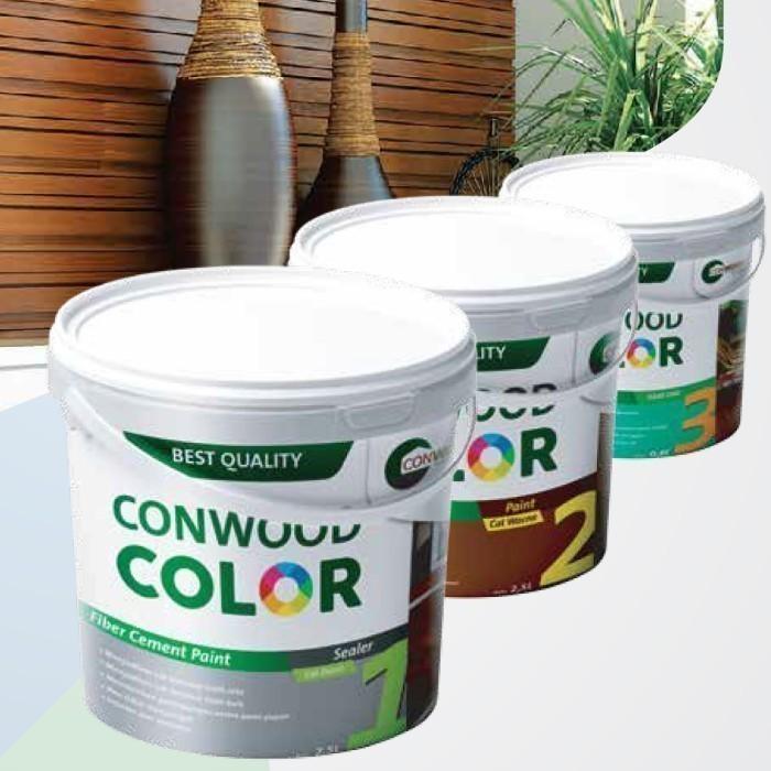 Jual CONWOOD COLOR PAINT 1.5 L CLEAR COAT SET - Jakarta Barat - Conwood ...
