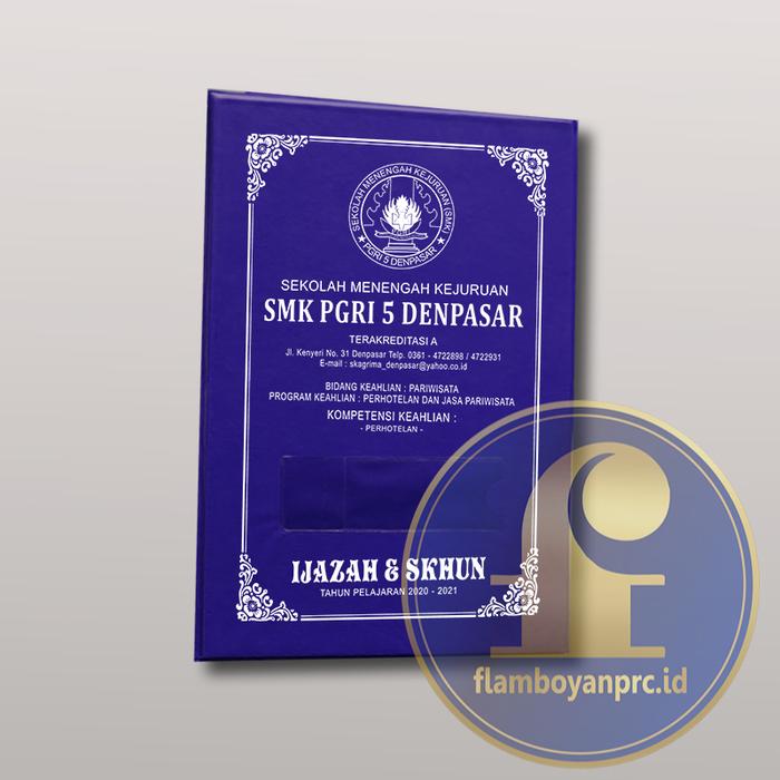Jual Cetak Plastik Map Sampul Raport K-13 Ijazah Serifikat - Isi ...