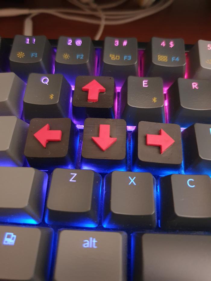 Jual Keycaps mechanical keyboard artisan ASDW/ARROW - Kab. Tangerang ...