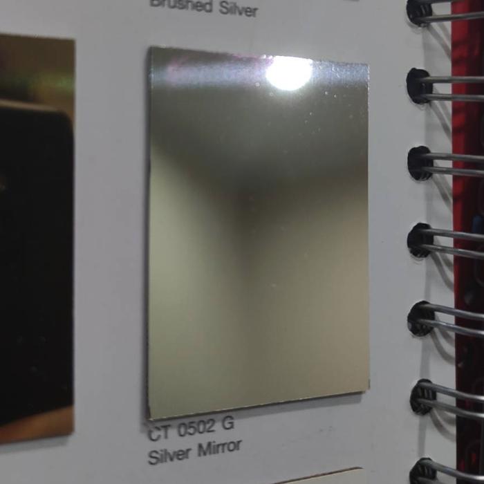 Jual CARTA HPL CT 0502 G SILVER MIRROR / METAL - Jakarta Barat ...