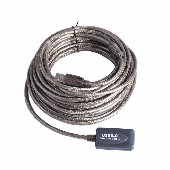 Jual Kabel USB Extension 2.0 M-F 20 Meter with IC / Kabel EXT 20M ...