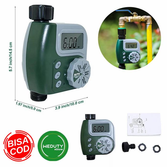 Jual KERAN KRAN IRIGASI TAMAN TIMER DIGITAL OTOMATIS HIDROPONIK TEAR ...