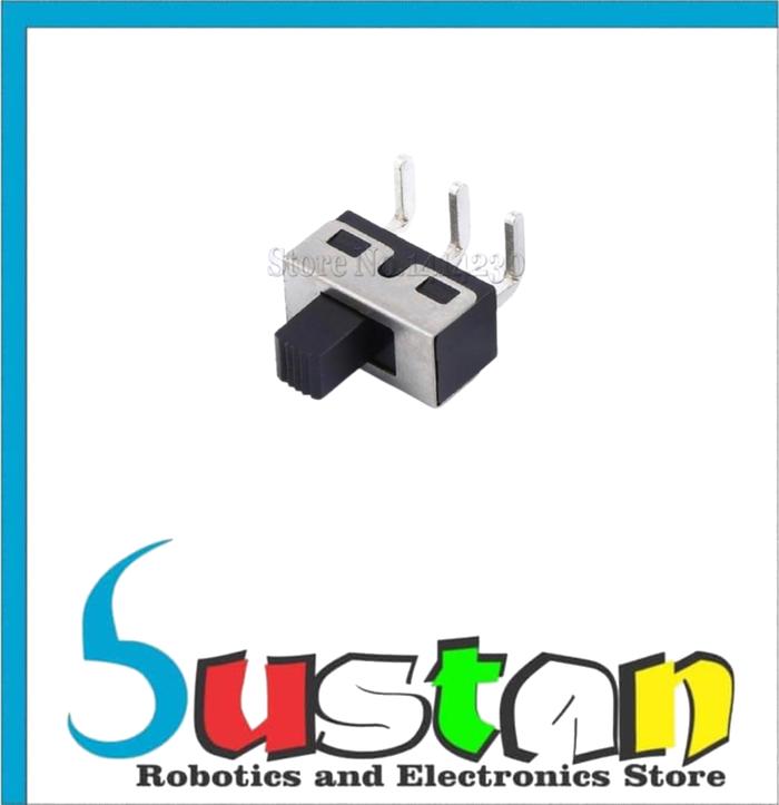 Jual Toggle switch SS12D10 saklar geser 4.7mm 3p L tekuk 3 P large ...