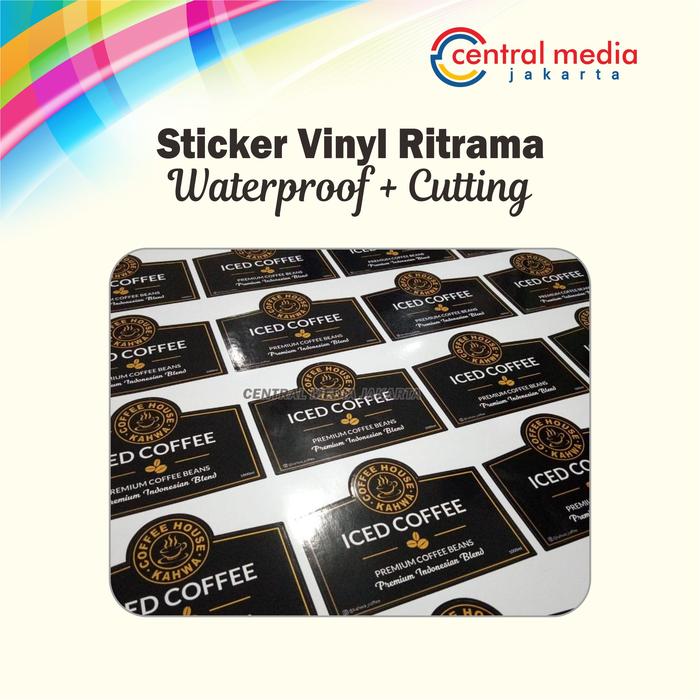 Jual Cetak Sticker Vinyl Meteran + Cutting Print Stiker Label ...