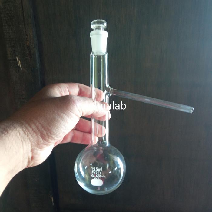 Jual labu destilasi/ destiling 125 ml + tutup - Kab. Bandung - lubna ...