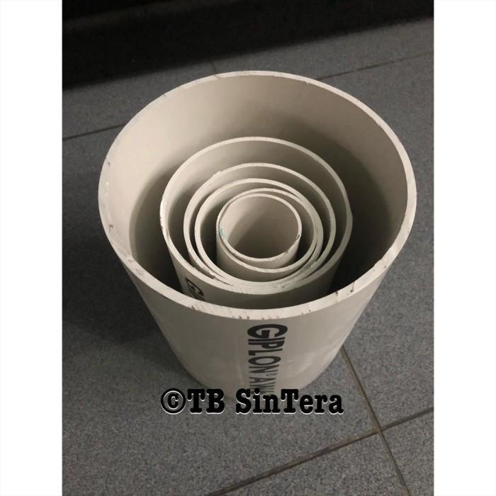 Jual Pipa PVC 5 inch Pipa 50 cm 1 meter 4 meter D Putih Giplon - 50 Cm ...