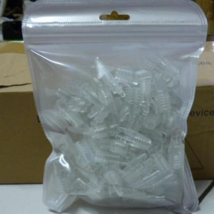 Jual Plug boot rj45 cat 5 / cat 6 transparan isi 50 pcs - Jakarta Pusat ...