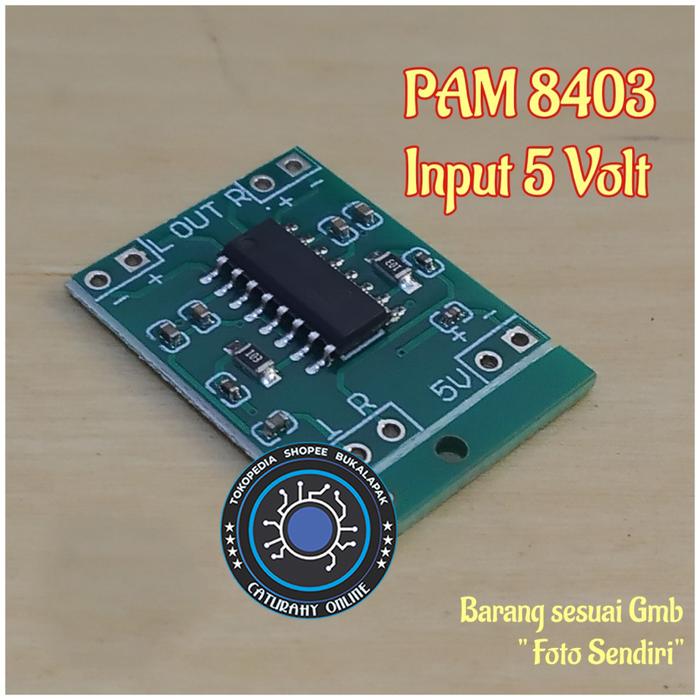 Jual kit ampli Pam8403 class D pre amp Pam 8403 - Kota Surabaya ...