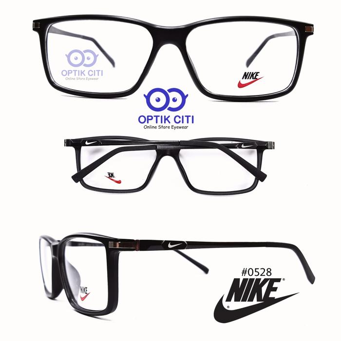 Jual frame kacamata pria sporty nike 0528 kotak gratis lensa anti ...