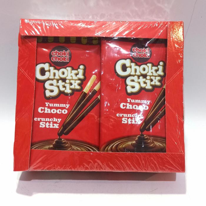 Jual Choki Choki Wafer Stick 12 Sachet / Choki Choki Coklat Stik Wafer ...