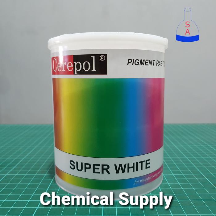 Jual Cerepol Pigment Paste Pewarna Resin Super White Putih - 1 kg ...