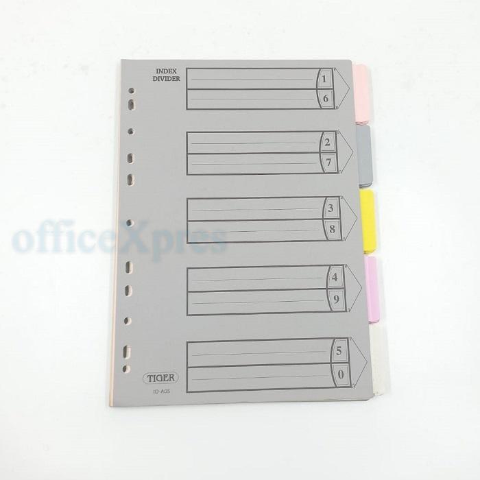 Jual Pembatas Binder 12 Warna/ Divider Ordner 10 Warna / Pembatas Odner ...