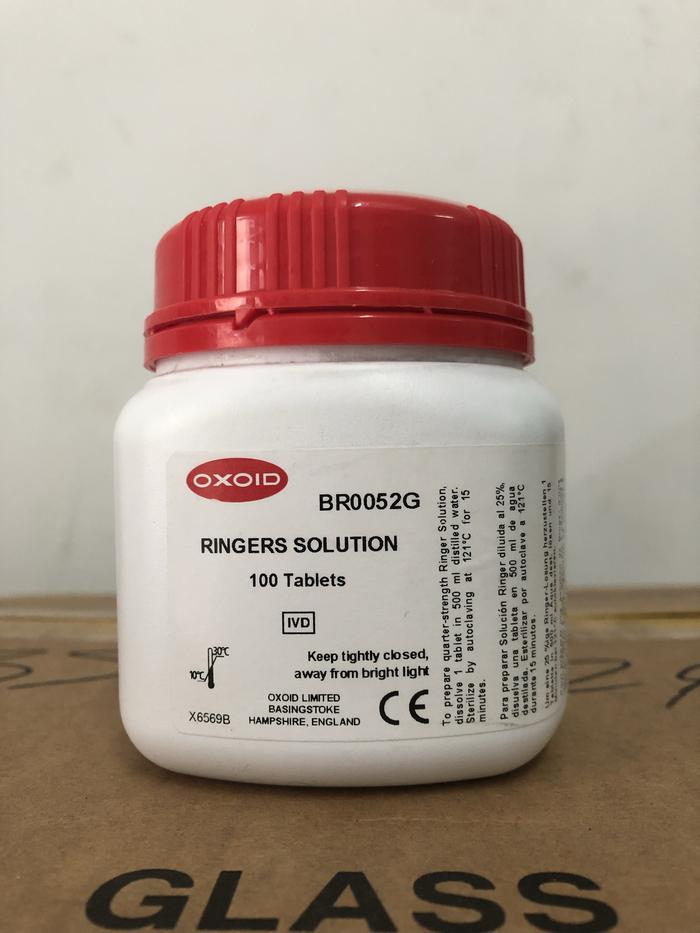 Jual Ringers Solution Tablets Oxoid BR0052G - Kab. Bandung - ZAR ...