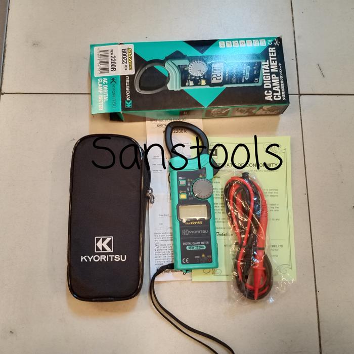 Jual digital clamp meter / tang ampere 1000A KYORITSU 2200R - Jakarta ...