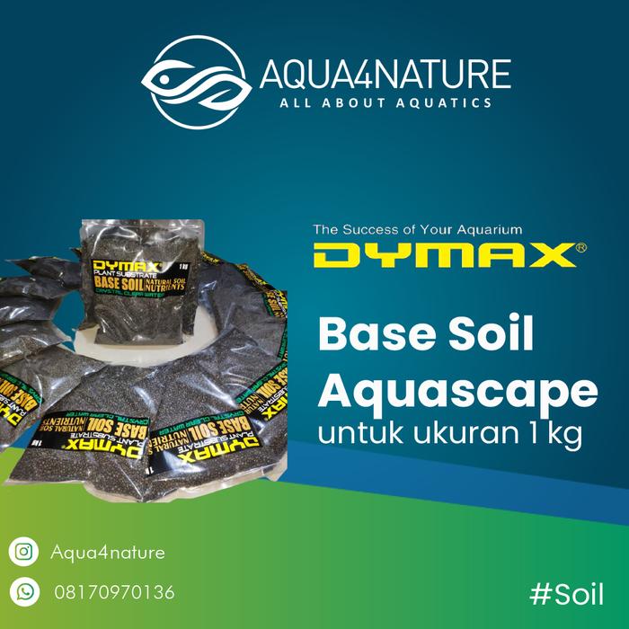 Jual Dymax Base Soil untuk Aquascape Ukuran 1 kg - Jakarta Utara - Aqua4Nature | Tokopedia