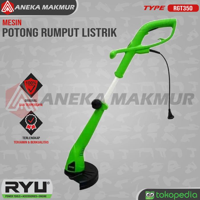 Jual Mesin Potong Rumput Senar Listrik Ryu RGT350 350 Watt Trimmer ...