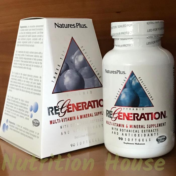 Jual Natures Plus Regeneration 90 Multivitamin Multi Vitamin Herbal ...