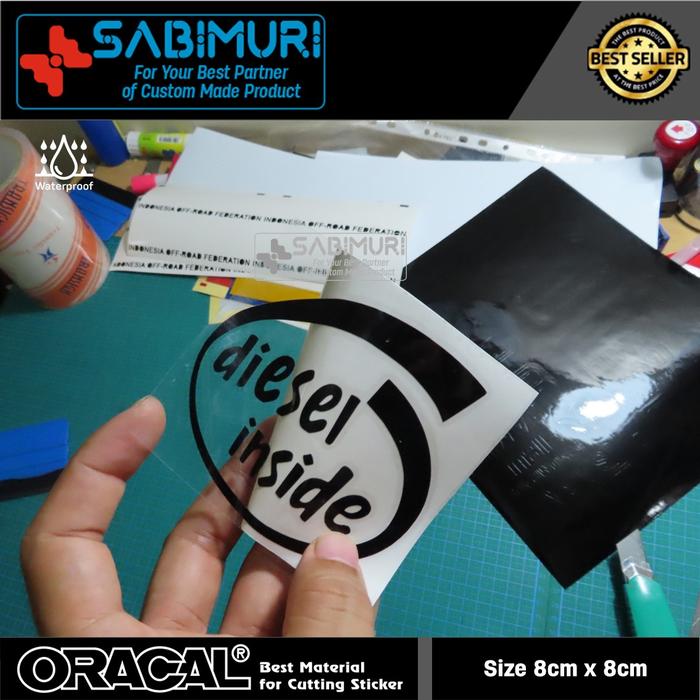 Jual Ready Cutting Sticker Stiker Diesel Inside - Kab. Bekasi ...