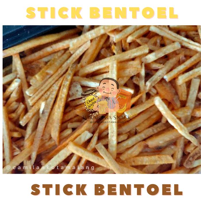 Jual STIK BENTOEL/ BENTUL/ KELADI /keripik jajan camilan snack jadul ...