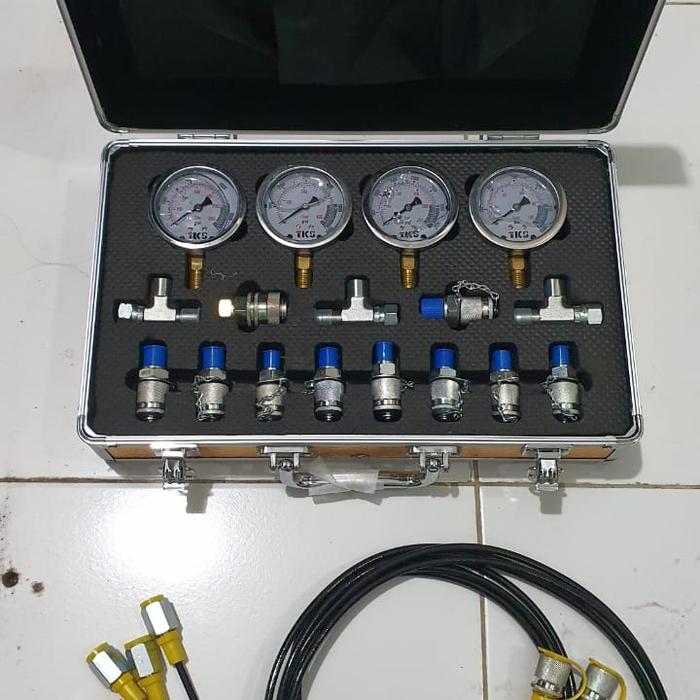Jual Hydraulic Pressure HydroTest Kit Tester Tes Tekanan Pressure Gauge ...
