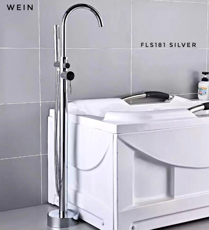Jual Keran Mandi kran lantai floor bathtub shower bak WEIN FLS181 ...
