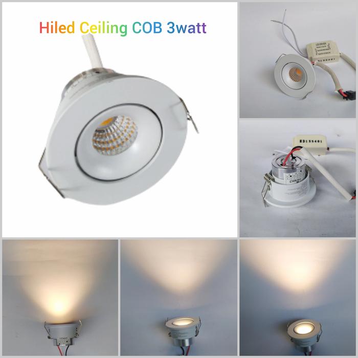 Jual Hiled Lampu downlight mini LED Ceiling COB 3 Watt - Kota Bandung ...
