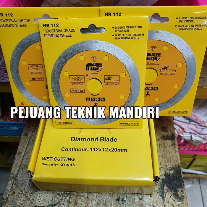 Jual DIAMOND WHEEL MATA GERINDA POTONG GRANIT KERAMIK NIKKEN RESIBON 4 ... Jual DIAMOND WHEEL MATA GERINDA POTONG GRANIT KERAMIK NIKKEN RESIBON 4 ...