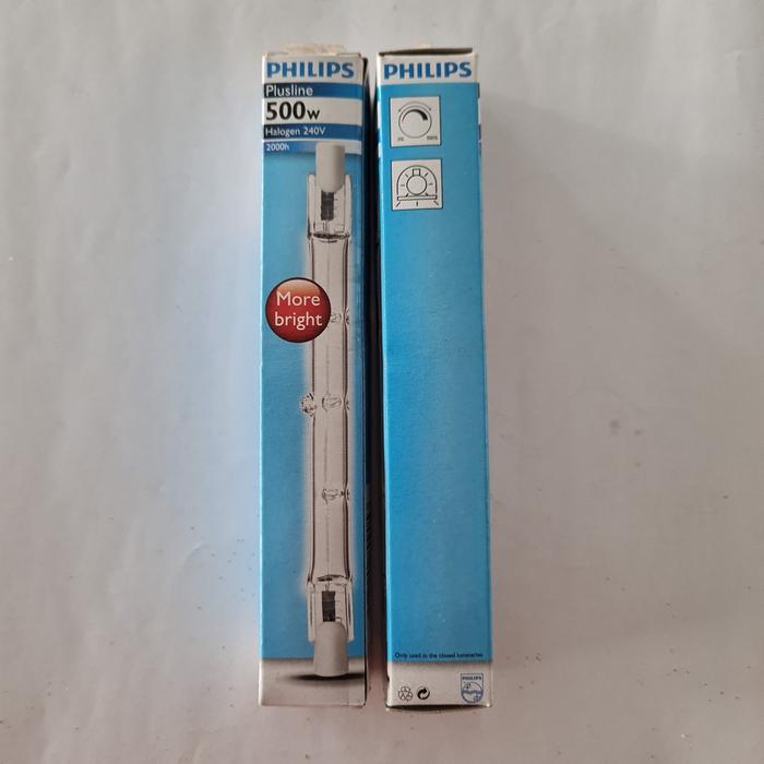 Jual Philips Halogen Stick 500w 230v - lampu halogen sorot philips ...