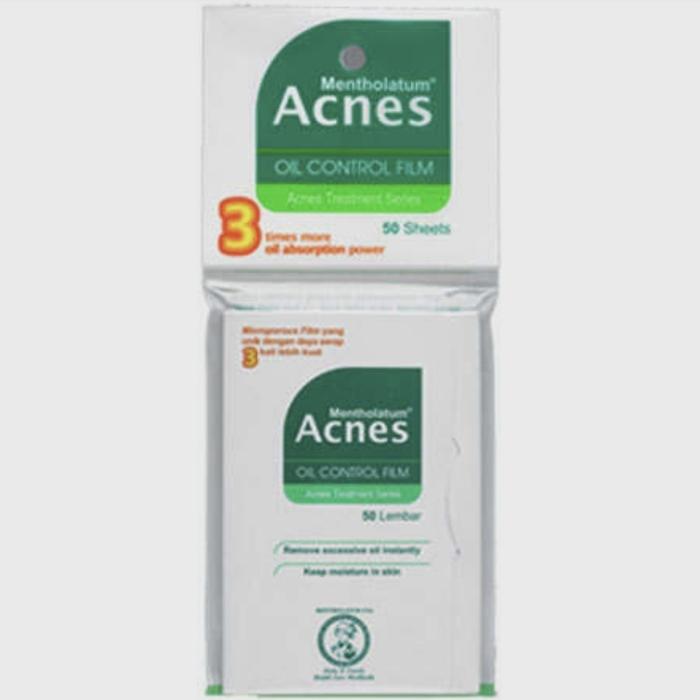 Jual Acnes Oil Control Film 50 Lembar Kertas Minyak Pembersih Wajah Di ...
