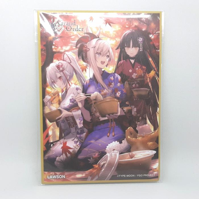 Jual Shikishi Fate/Grand Order x Lawson Musashi Tomoe Danzo Official ...