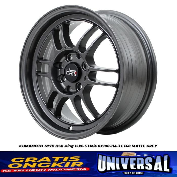 Jual Velg Mobil Ring 15 HSR Kumamoto R15 Model Enkei Rpf1 Pcd 4x100 ...