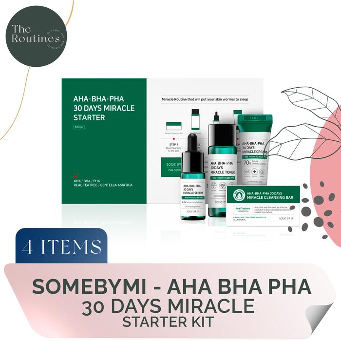 Promo SOMEBYMI - Some By Mi AHA BHA PHA 30 Days Miracle Starter Kit 4 ...