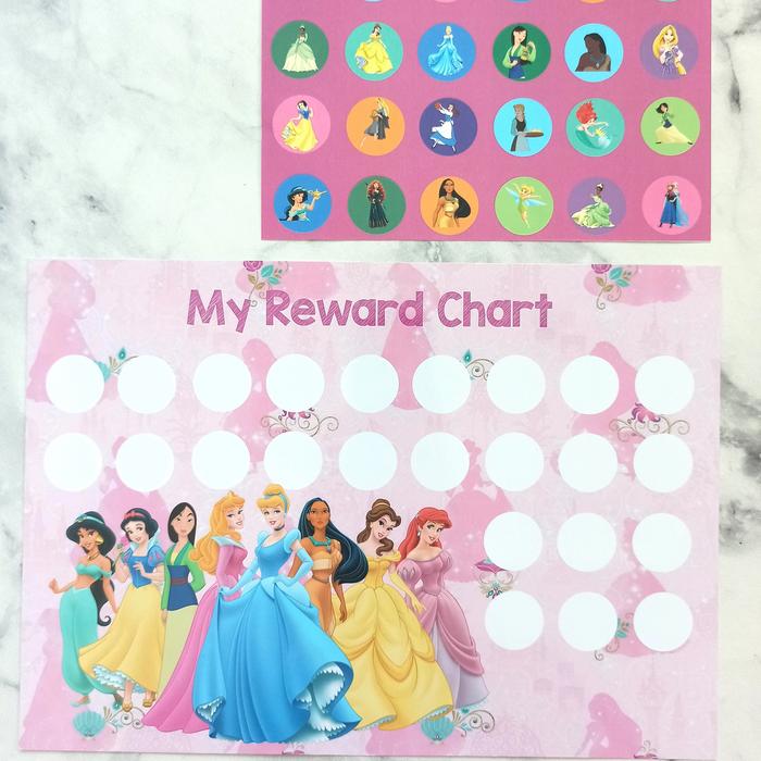 Jual reward chart anak - disney princess - Jakarta Selatan - eden and ...