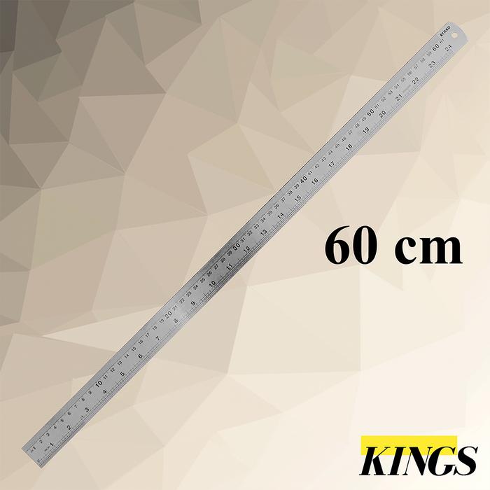 Jual Kenko / Joyko Stainless Steel Ruler / Penggaris Besi 60 cm - Kota Bandung - Kings ...