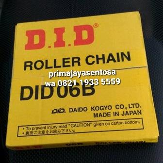 Jual ROLLER CHAIN GEAR SPROCKET 06B X 1 SINGLE RANTAI DID DAIDO JAPAN ...