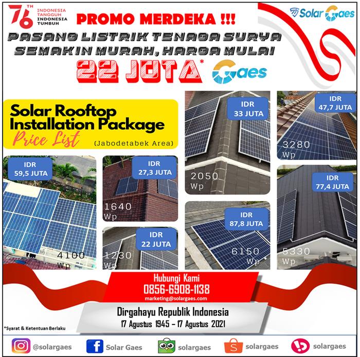 Jual DP Paket Instalasi Panel Surya Hybrid Rembang - Jakarta Selatan ...