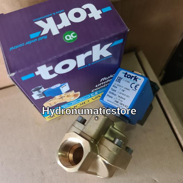 Jual TORK SOLENOID VALVE 70BAR 1/2" (0.5") SOLENOID VALVE HIGH PRESSURE - Jakarta Barat ...