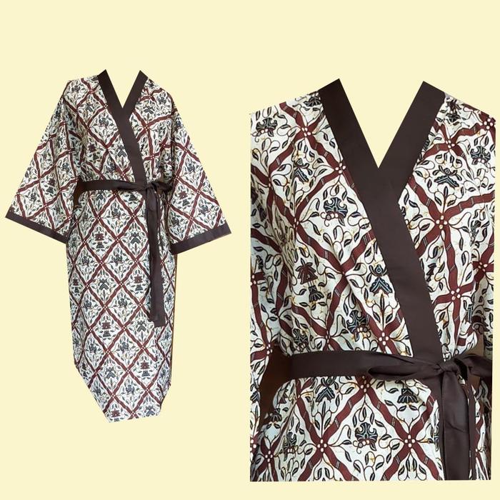 Jual Kimono Baju Handuk Batik Jawa Pria Wanita Siraman Busui Spa Hotel ...