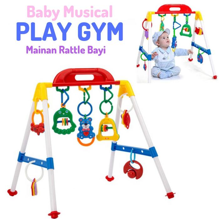 Jual Promo! Mainan Bayi Musical Play Gym - Baby Musical Toys - Kota ...