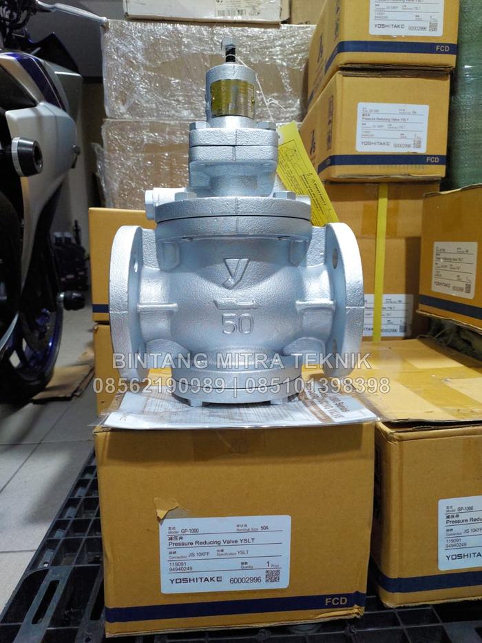 Jual PRESSURE REDUCING VALVE YOSHITAKE GP-1000 PRV GP-1000 50A 2 ...