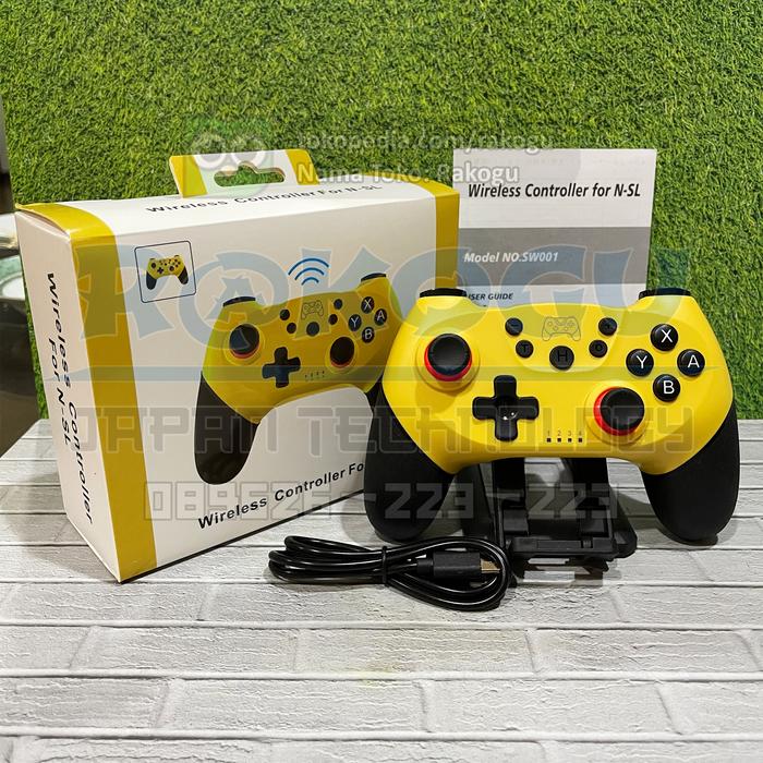 Jual Wireless Joystick Nintendo Switch Pro Controller Stick Gamepad PC ...